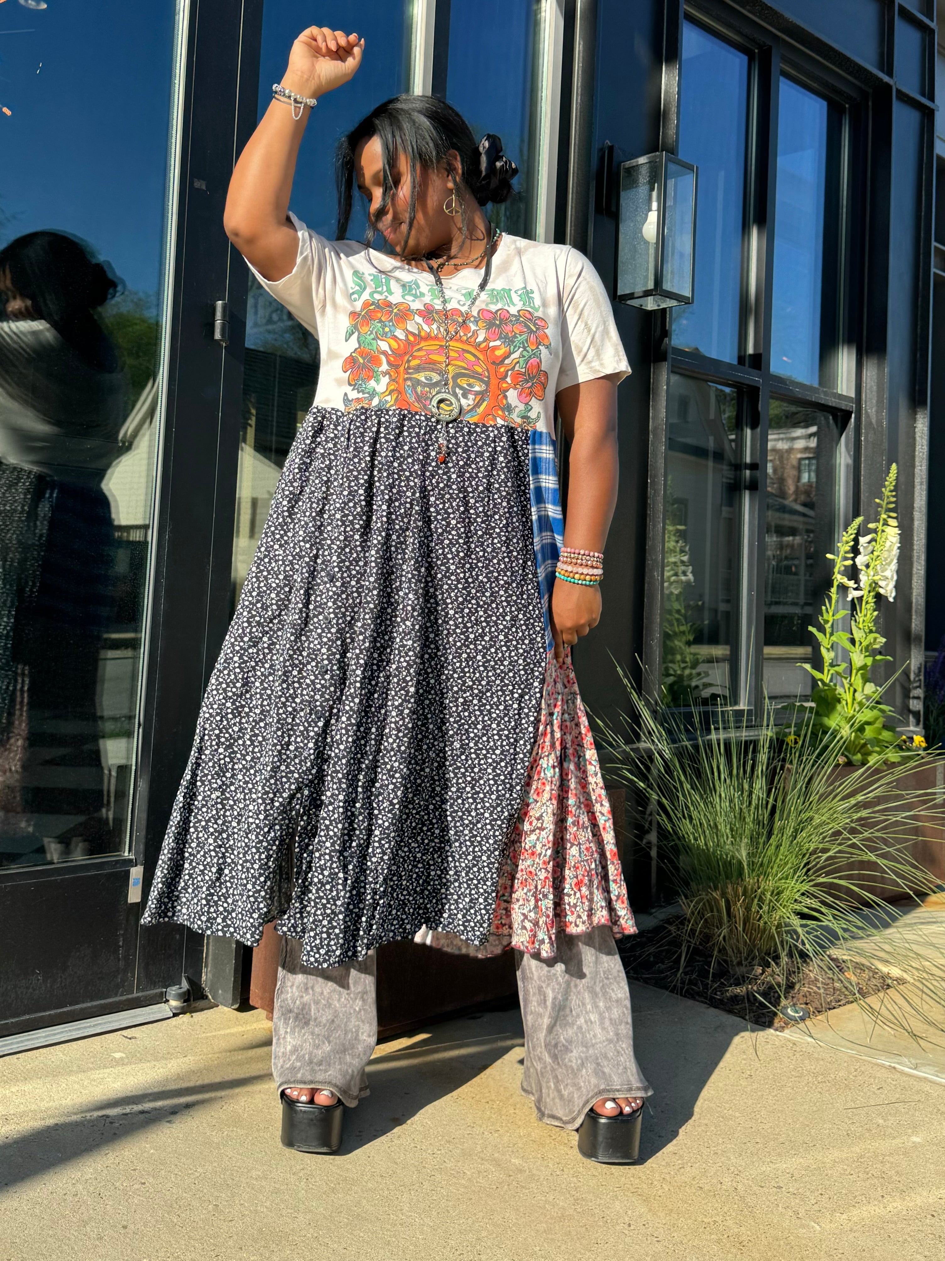 Maxi Tees – Patched Gal