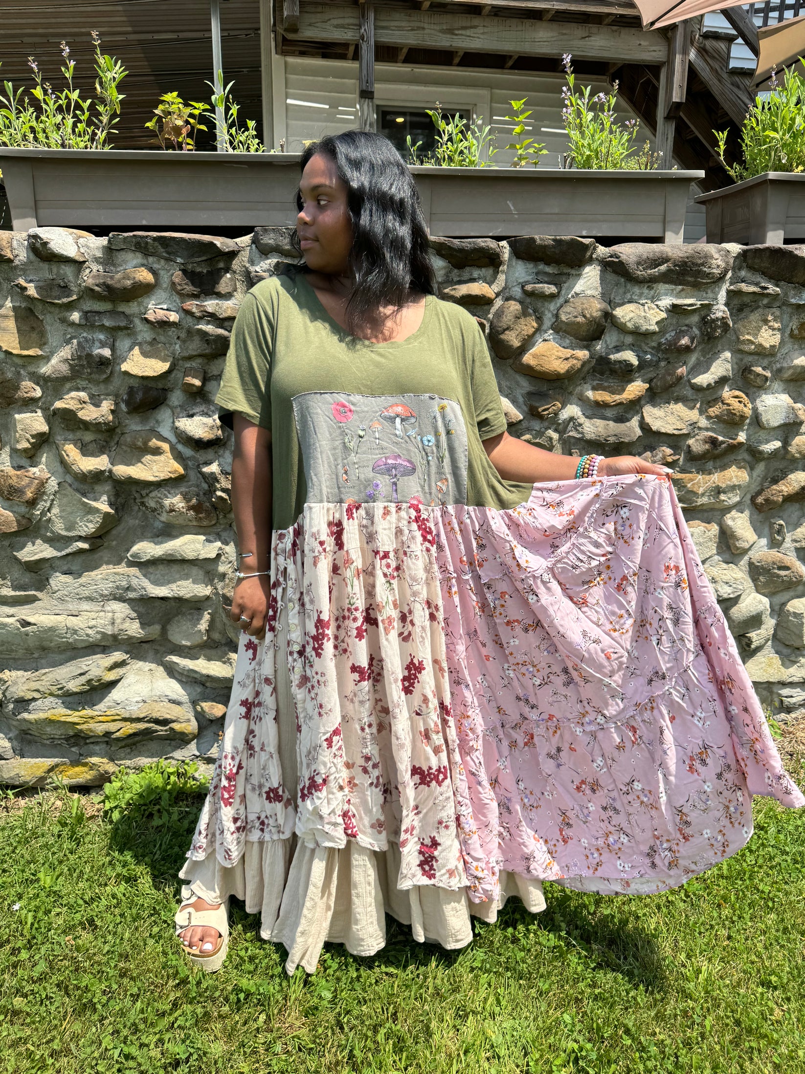 Maxi Tee Custom Order – Patched Gal