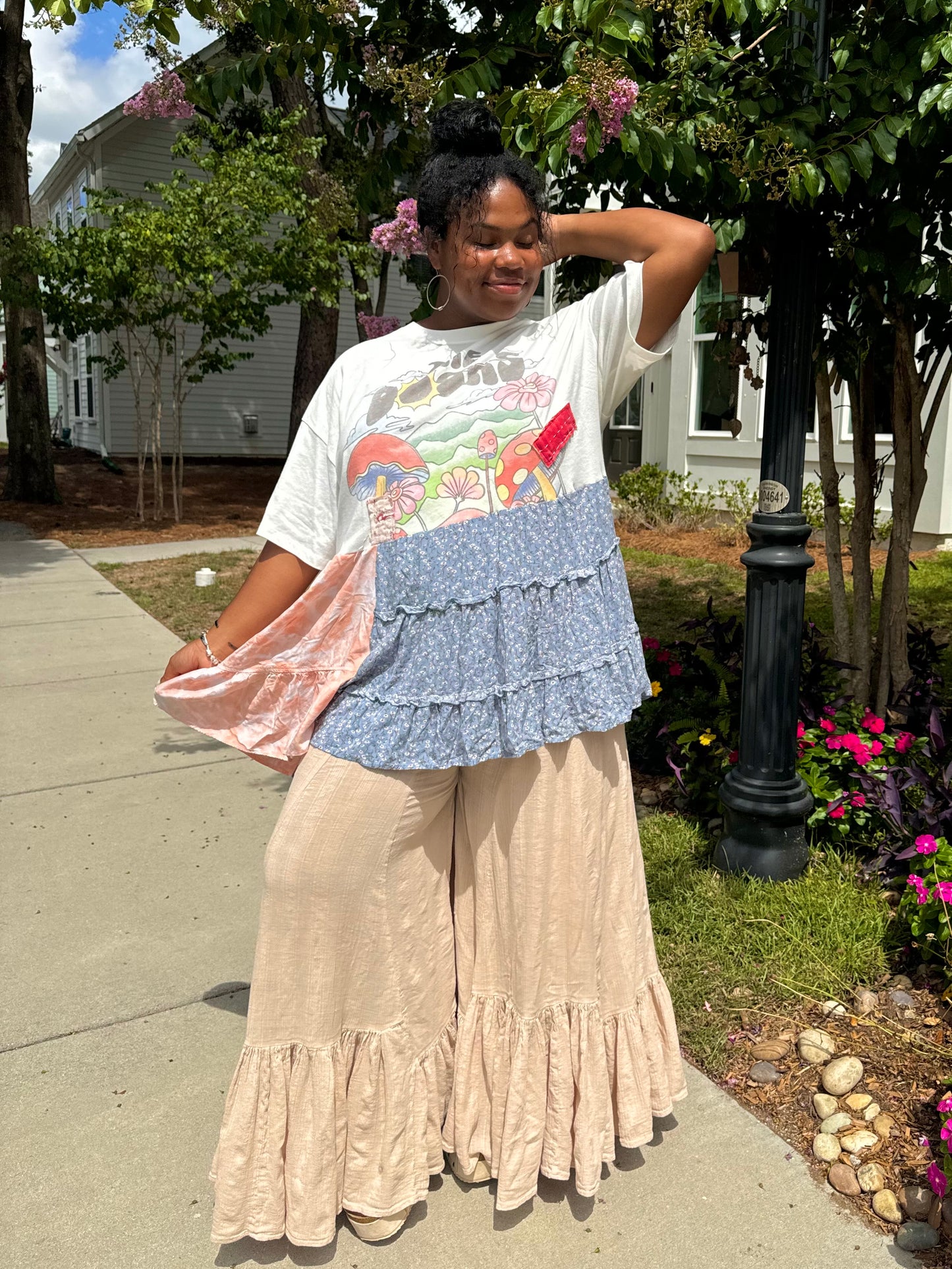 Small- Extra Large The Doors Midi Tee – Patched Gal