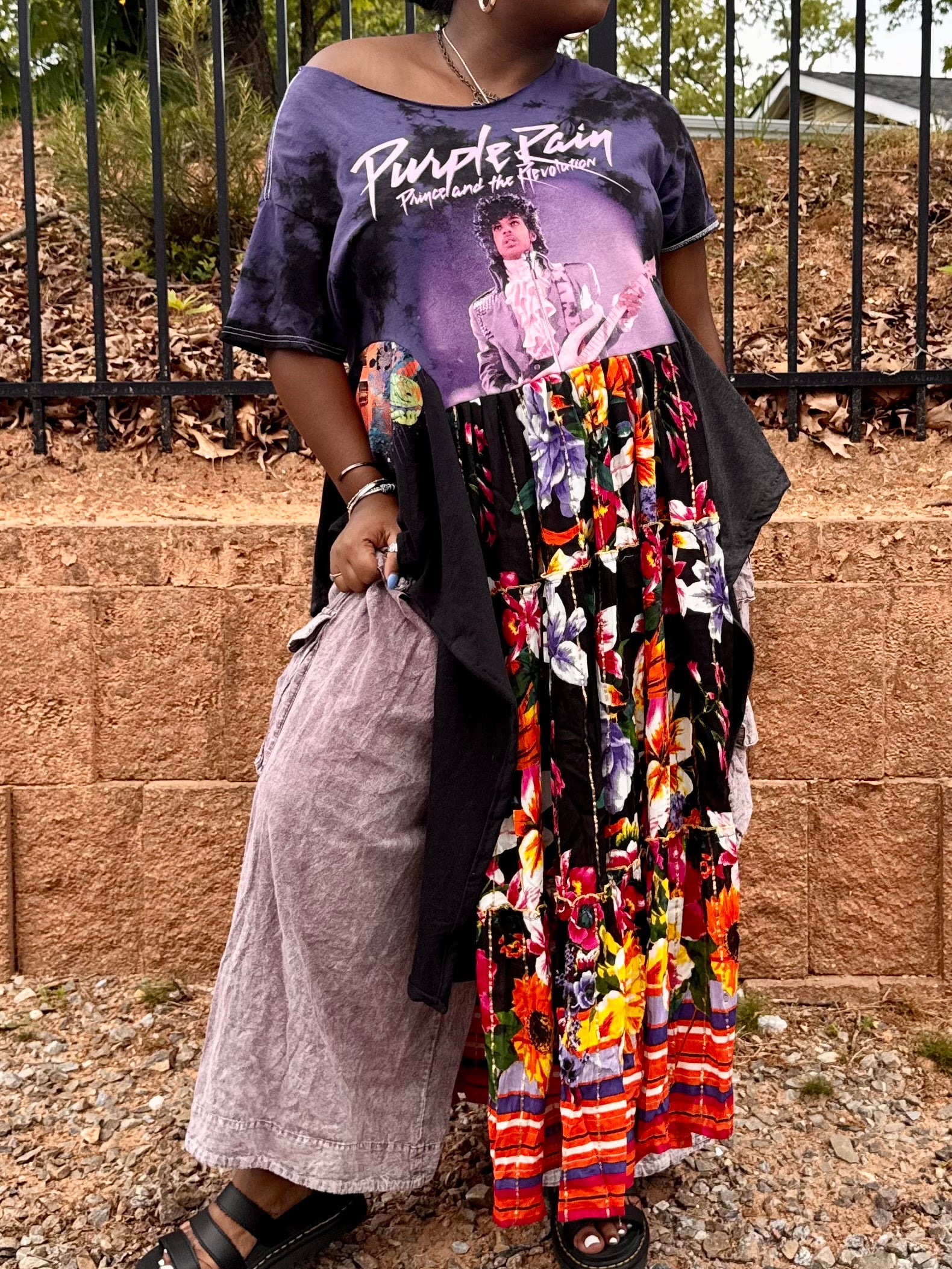 XXS-Large Prince Maxi Tee – Patched Gal