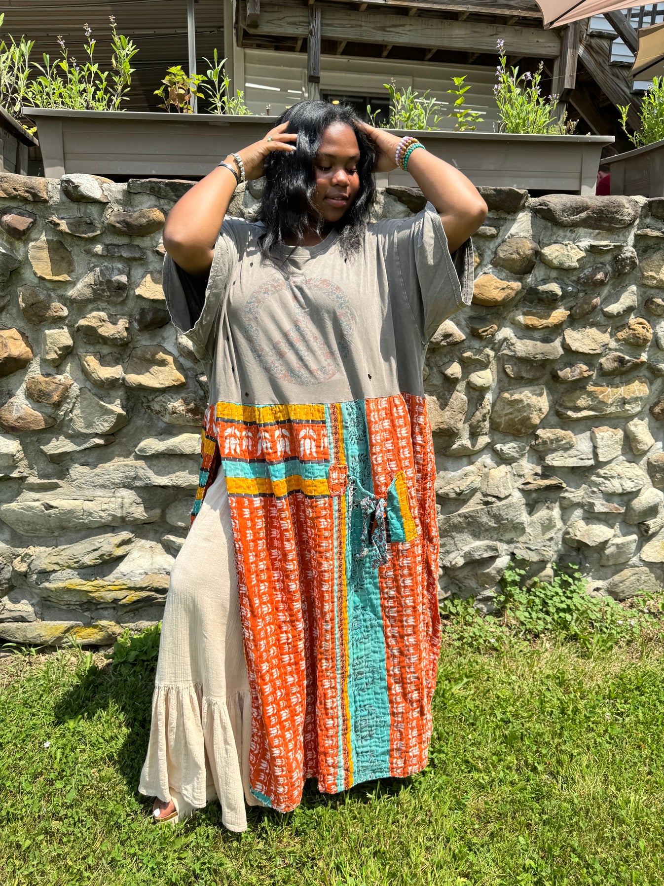Maxi Tee Custom Order – Patched Gal