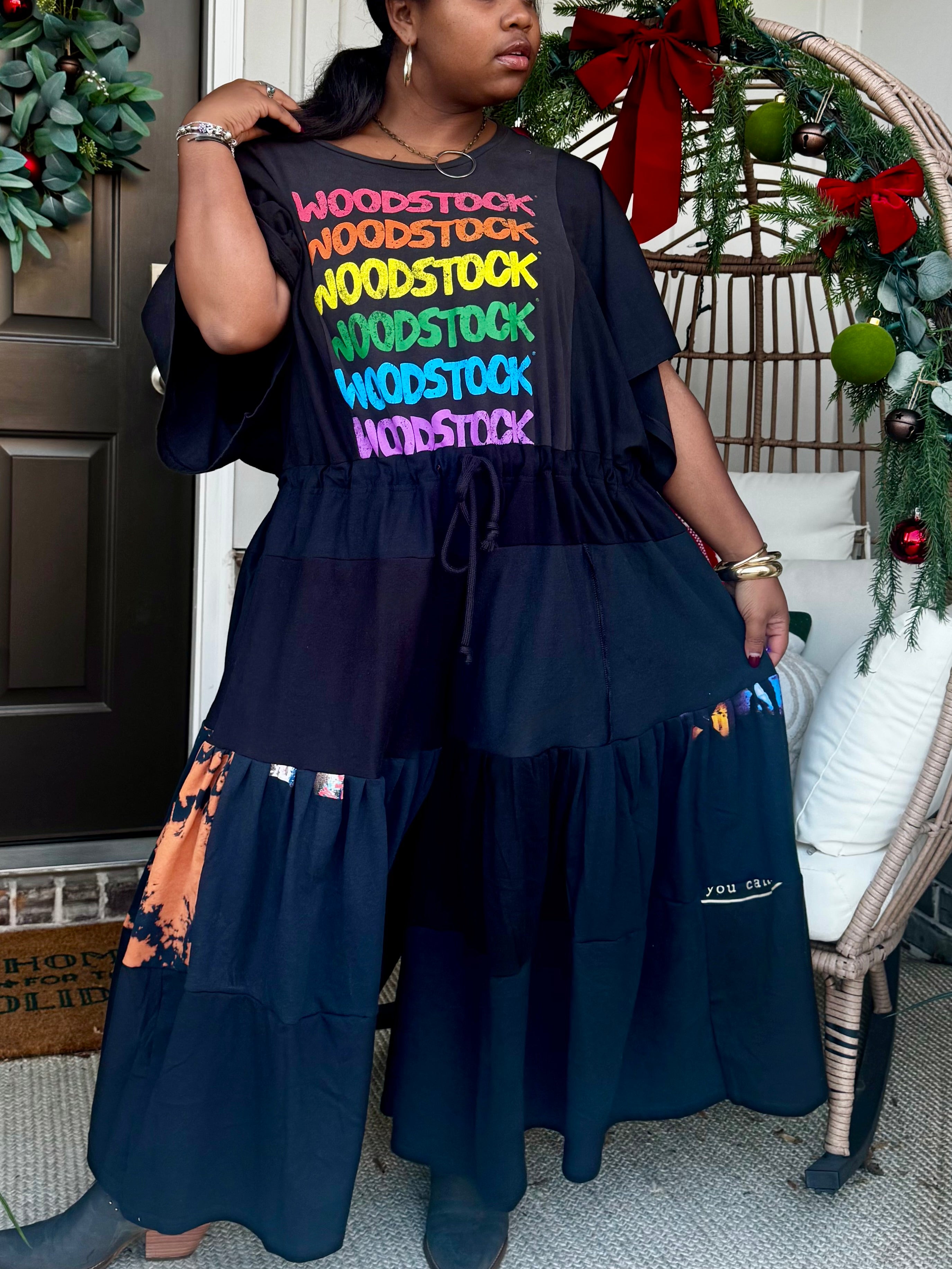 Medium-Extra Large Woodstock Jumpsuit – Patched Gal