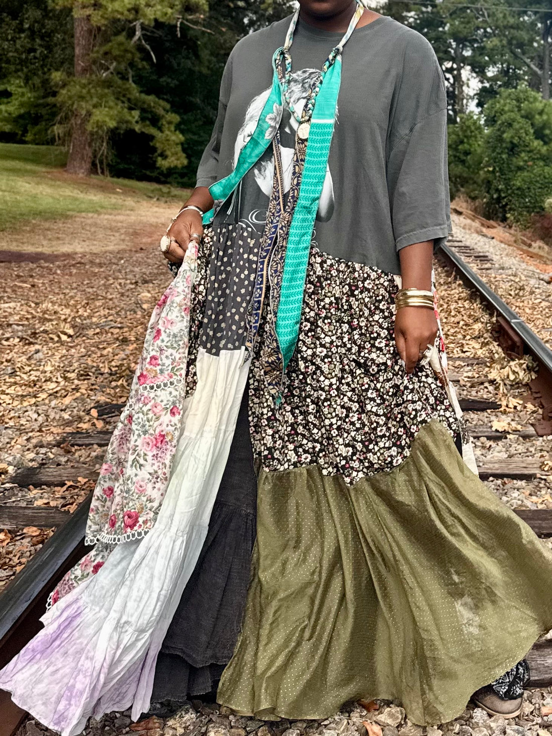 Maxi Tee Custom Order – Patched Gal